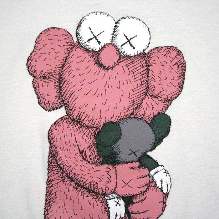 Vintage Vintage Kaws Friendly Hug Art Tee | Grailed