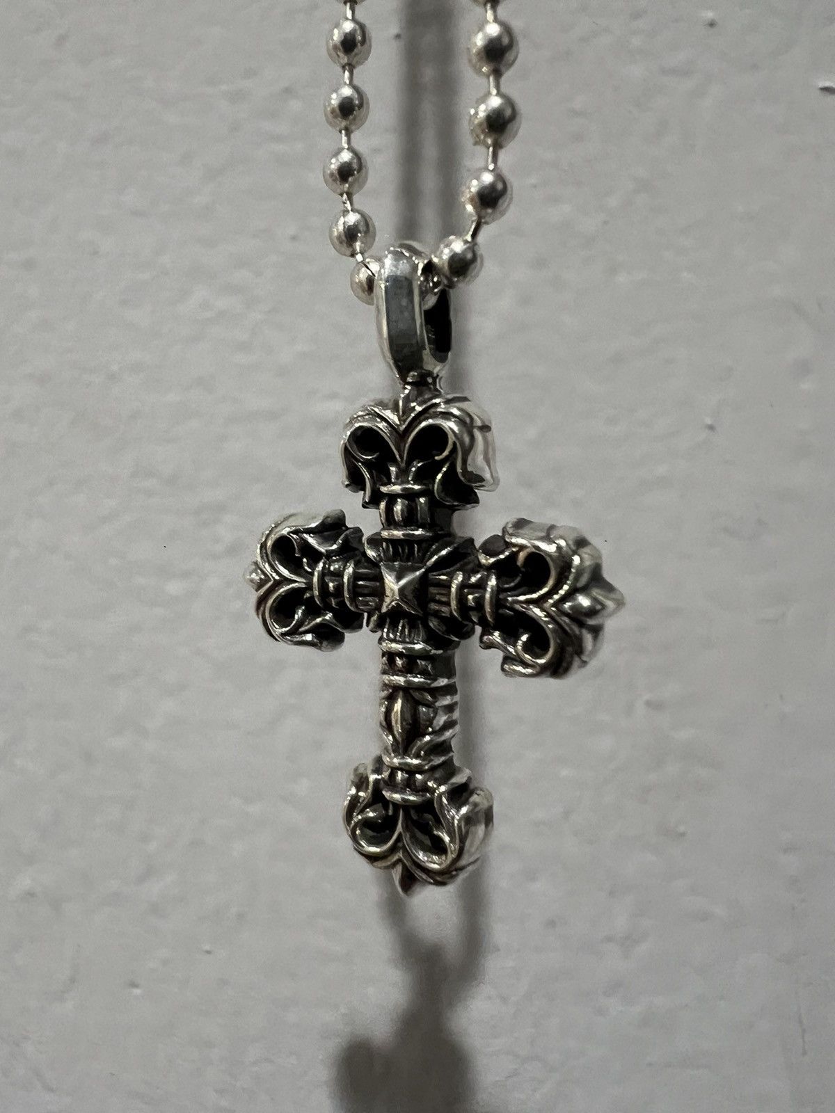 Chrome Hearts Chrome hearts FILIGREE CROSS pendant | Grailed