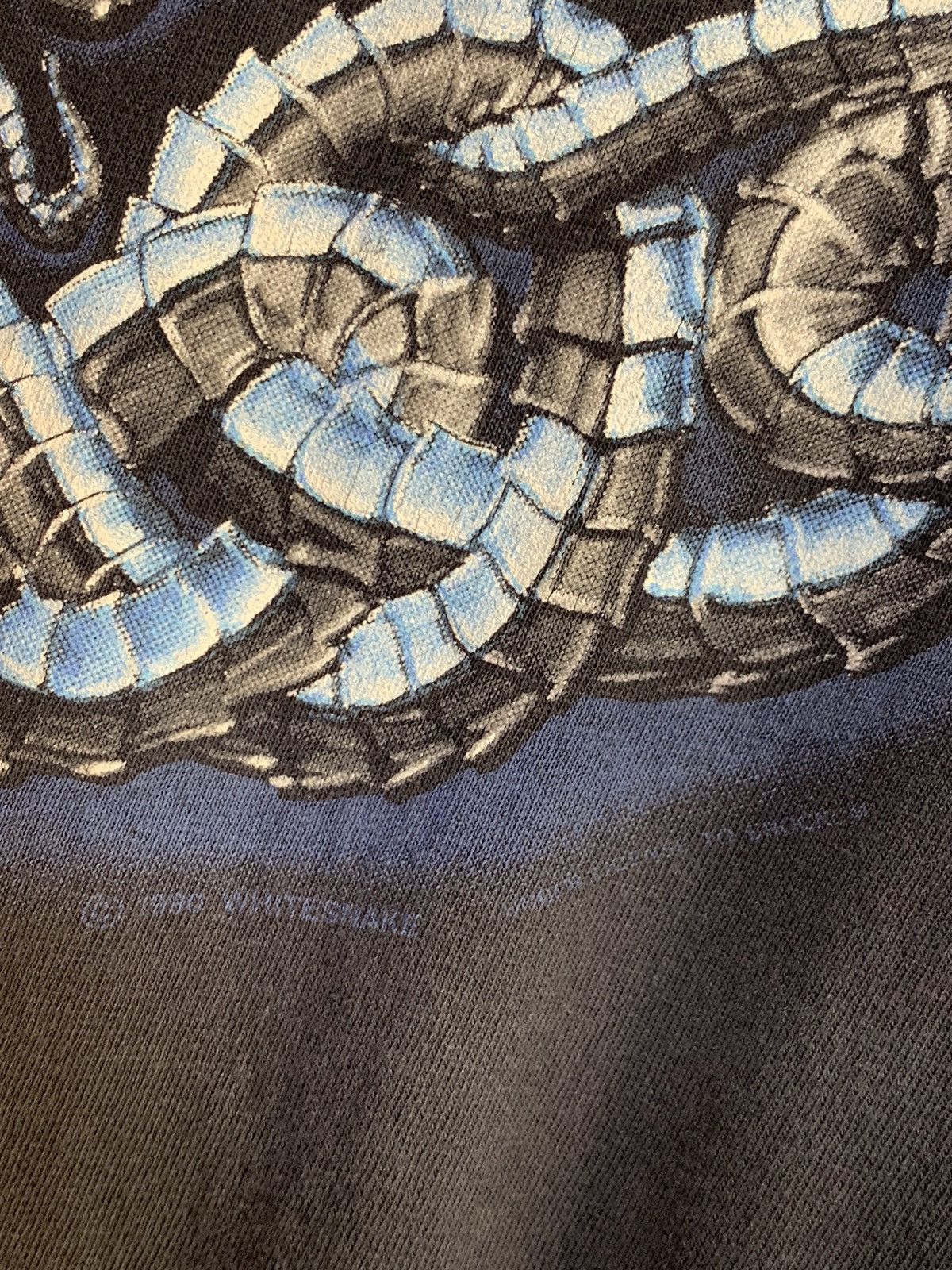 *RARE* Vintage 1990 Whitesnake Tour Single Stitch T-Shirt L