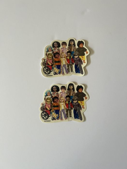 Supreme 2023 American Girl Doll Sticker | Grailed