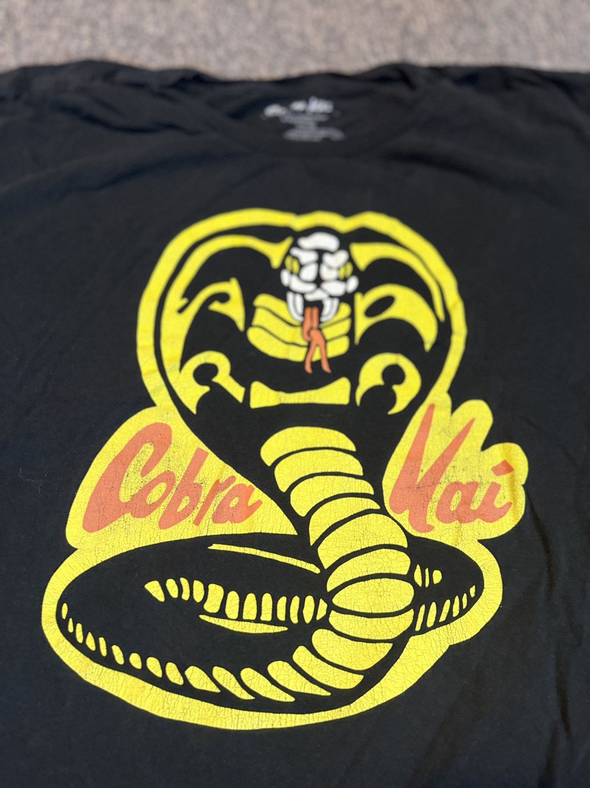 Vintage Cobra Kai Official Graphic Tee | Grailed