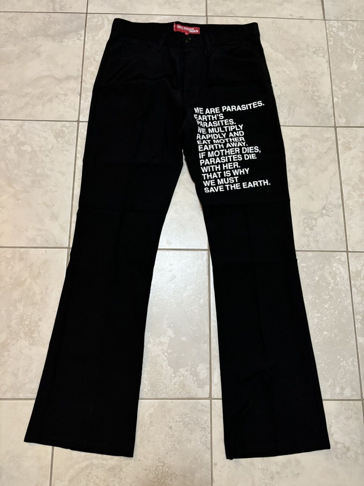 Comme des Garcons Rare vintage Comme des Garcons SS02 Parasite Poem ...