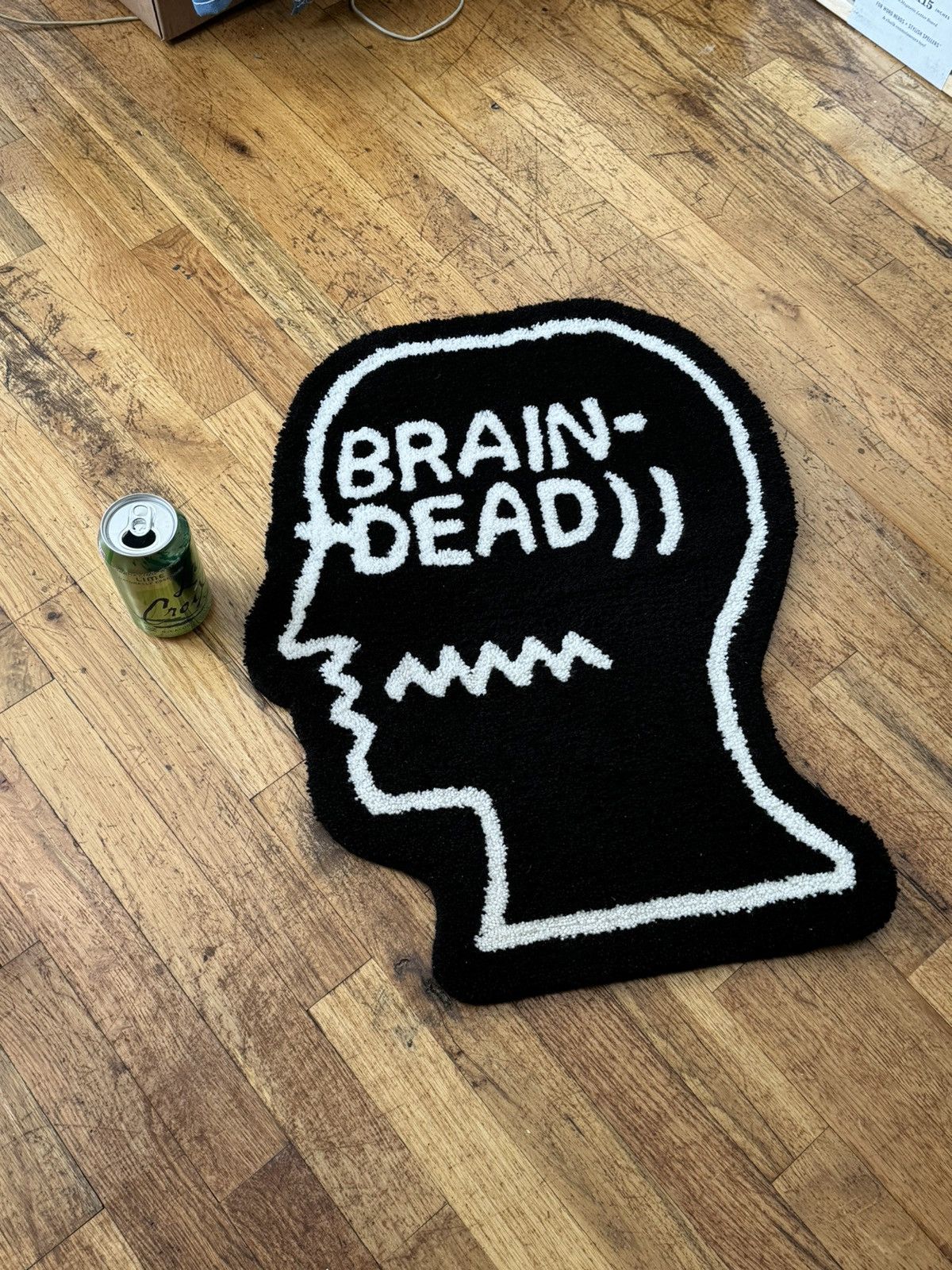 Brain Dead Brain Dead Head Logo Rug | Grailed