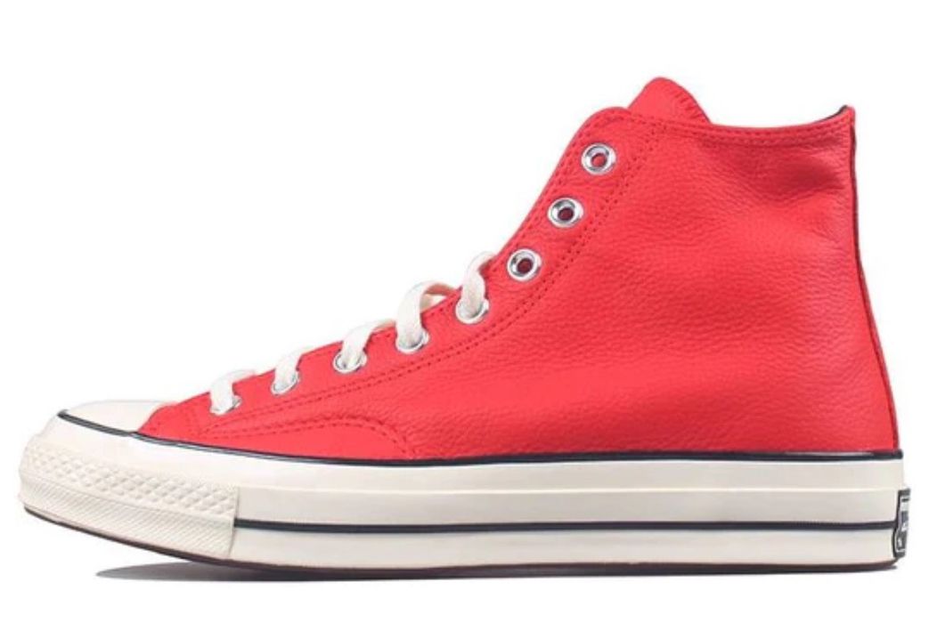 Converse University Red Converse HighTop | Grailed