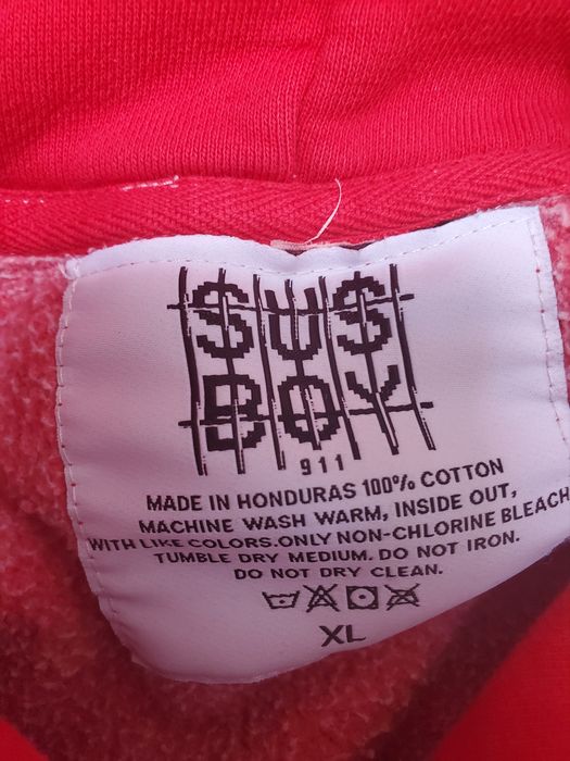 Sus Boy Sus Boy Red Hoodie | Grailed