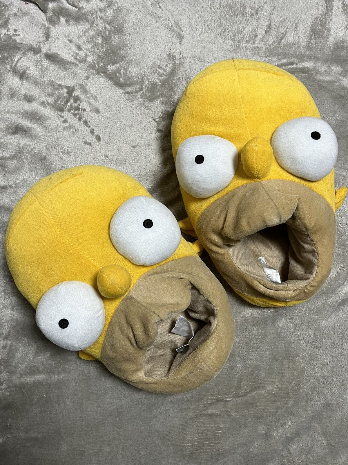 Vintage Crazy Rare 🔥 Homer VTG 2000s Simpsons Home Slippers Big Head ...