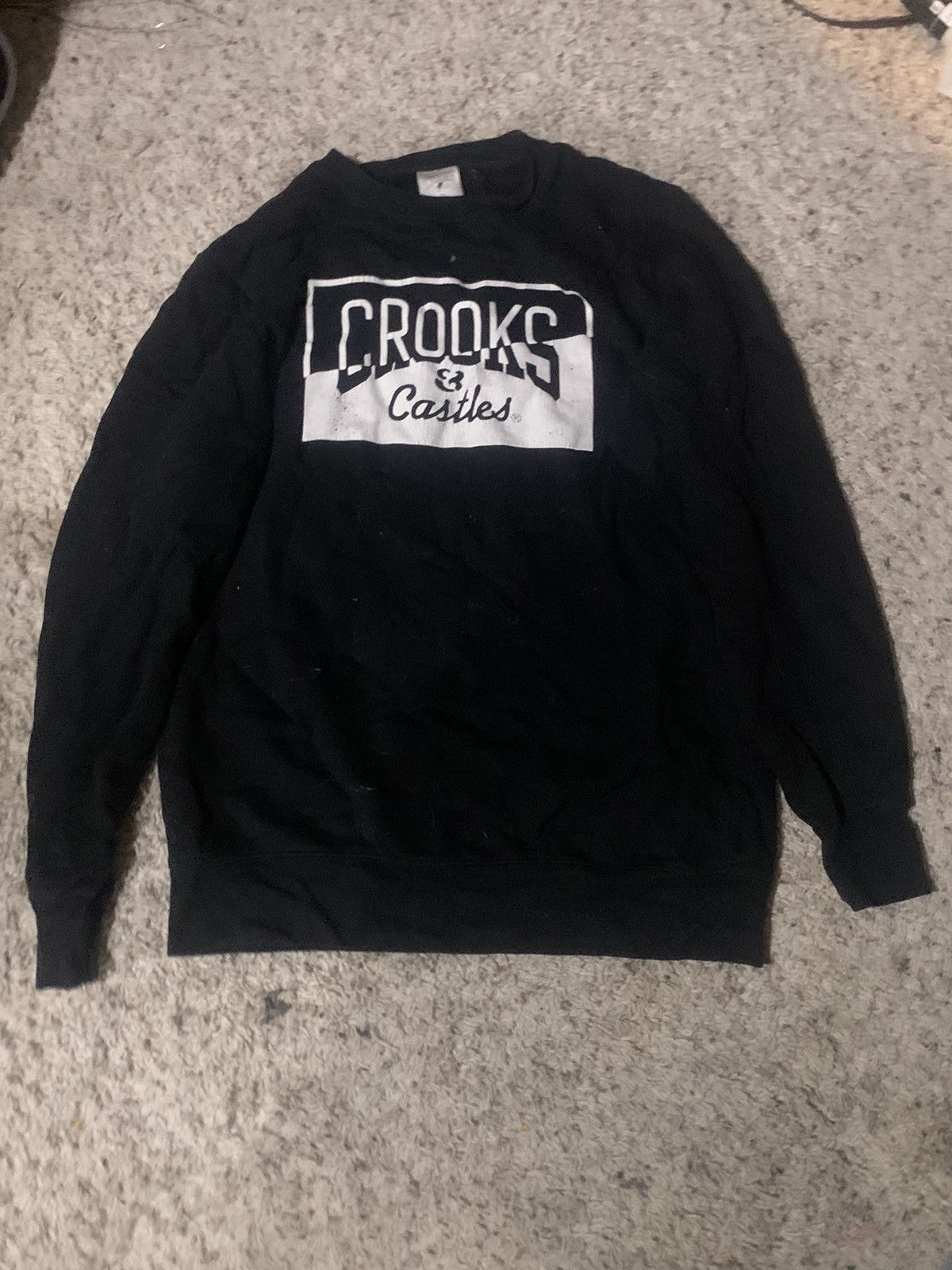 Crooks & Castles Crooks & Castles box logo sweater | Grailed