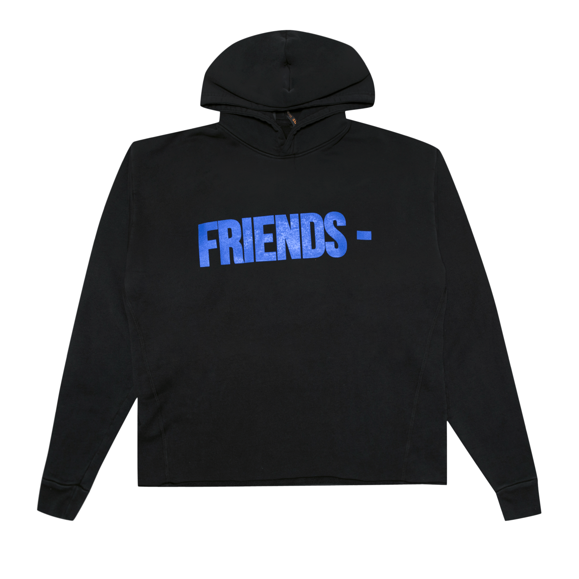 Vlone Vlone Friends Hoodie Black/Blue | Grailed