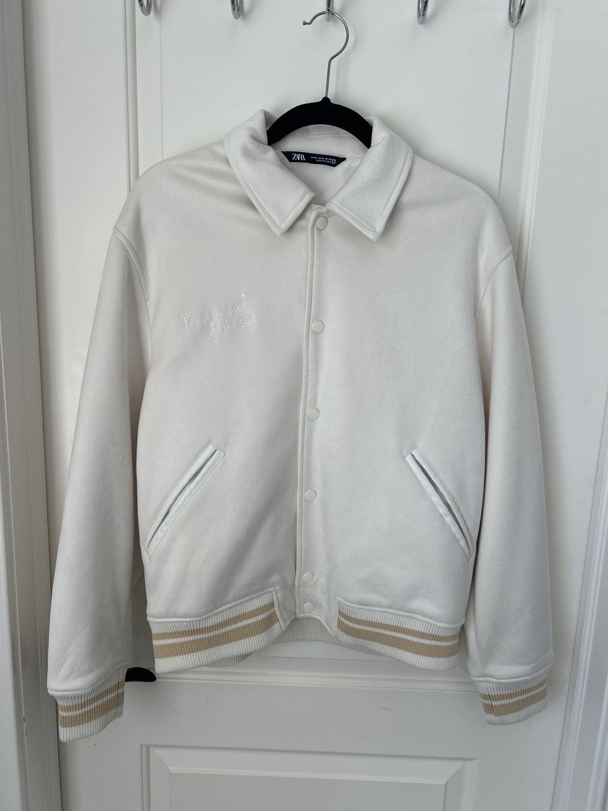 Zara Zara varsity jacket | Grailed