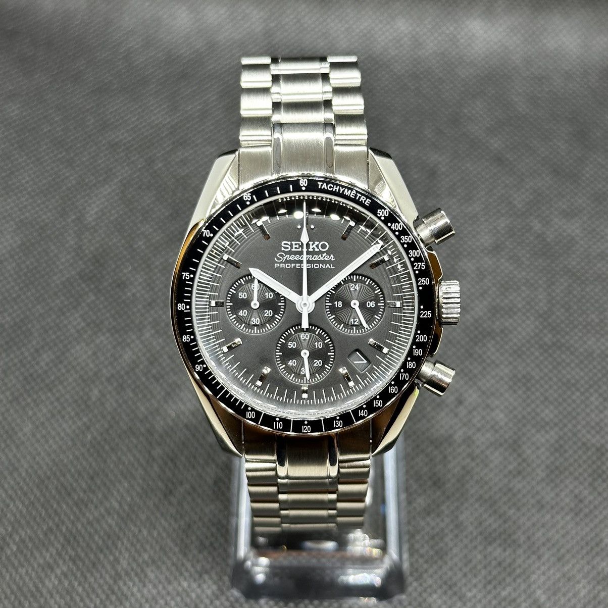 Seiko Seiko Mod “Speedmaster” Chronograph Watch | Grailed
