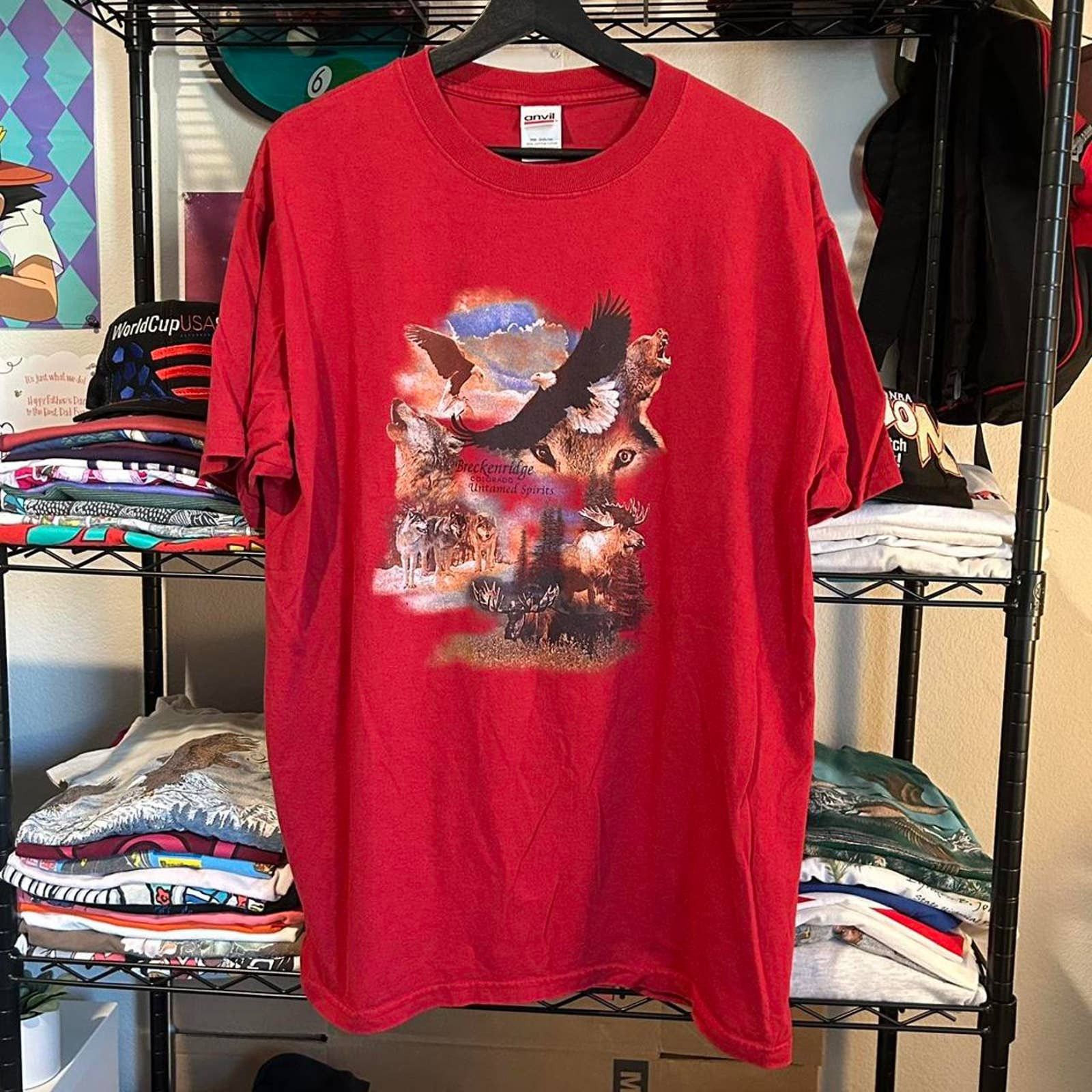 Anvil Vintage 2000s nature destination t shirt | Grailed