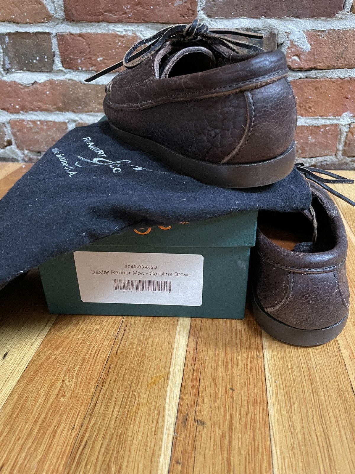 J.Crew × Rancourt & Co. Bison Leather Ranger Mocs | Grailed