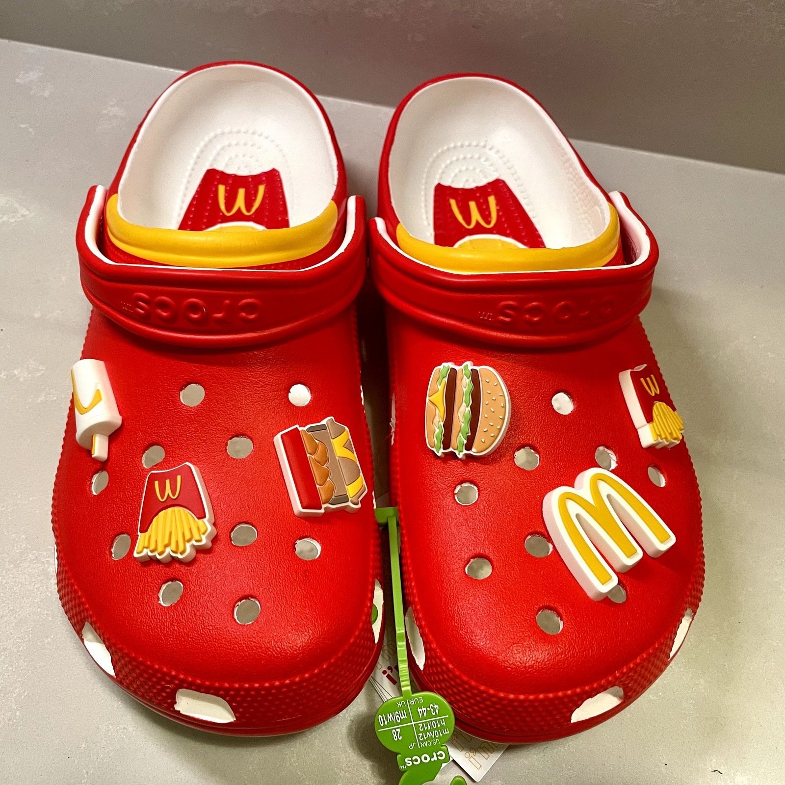Crocs NEW MCDONALD'S X CROCS CLASSIC CLOG M10 | Grailed