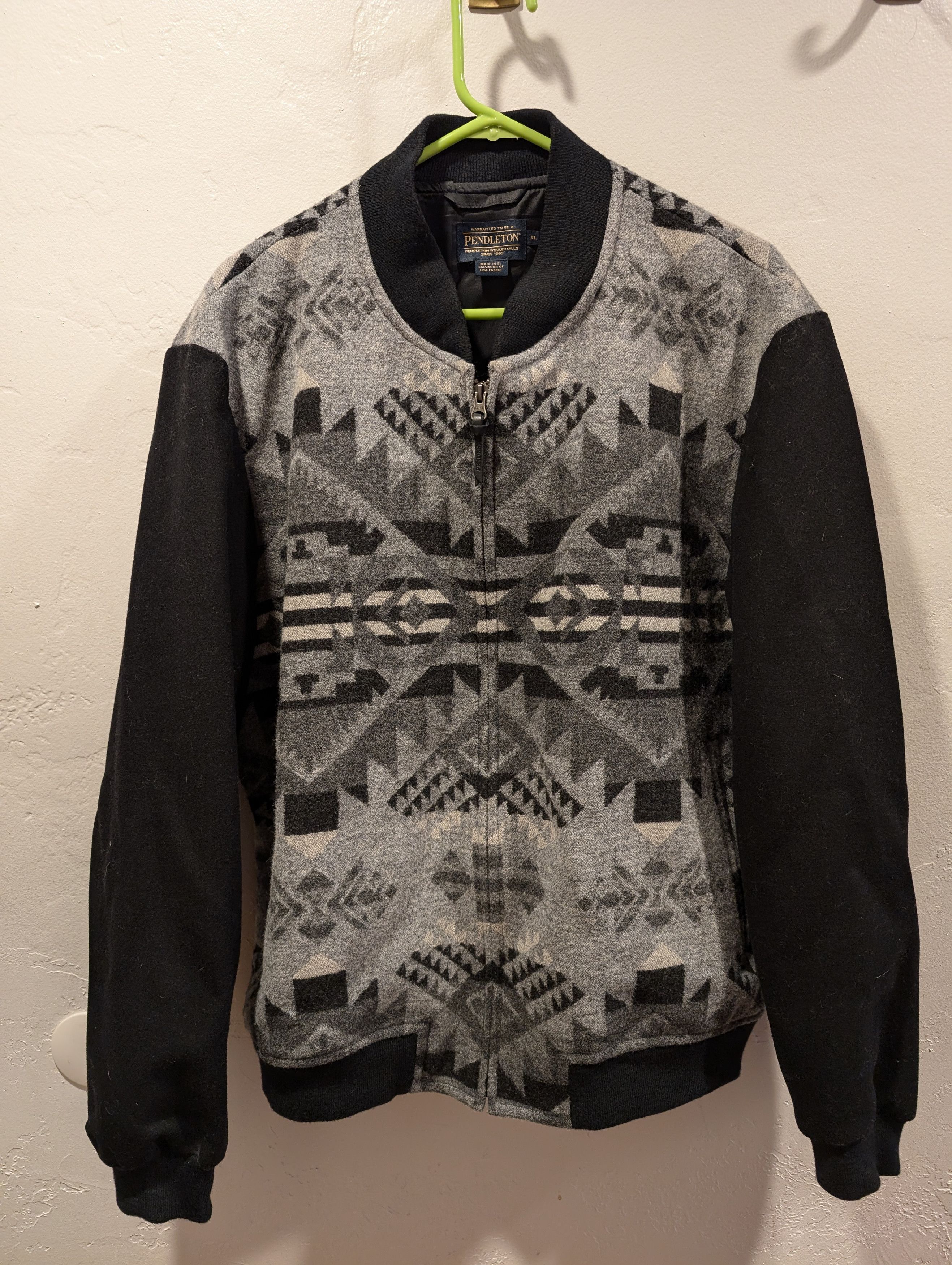 Pendleton Mens wool bomber jacket | Grailed