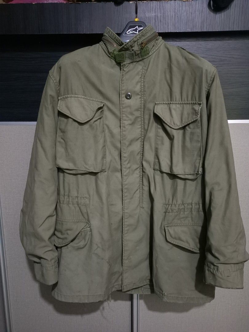 Vintage Vintage m65 field jacket x rambo jacket | Grailed