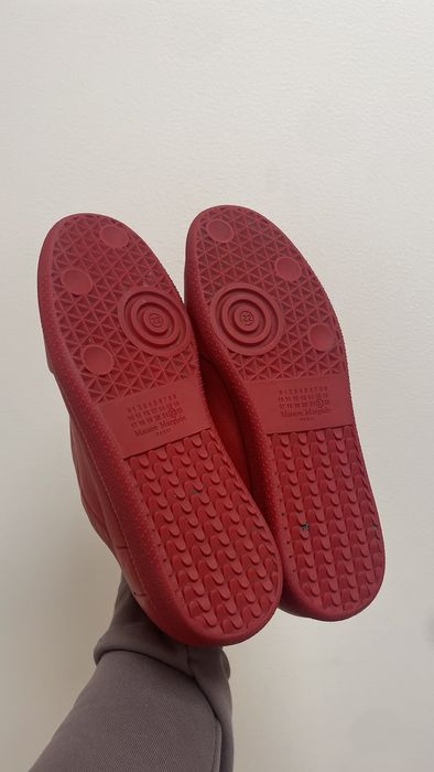 Maison Margiela Maison Margiela Future 22 low red | Grailed