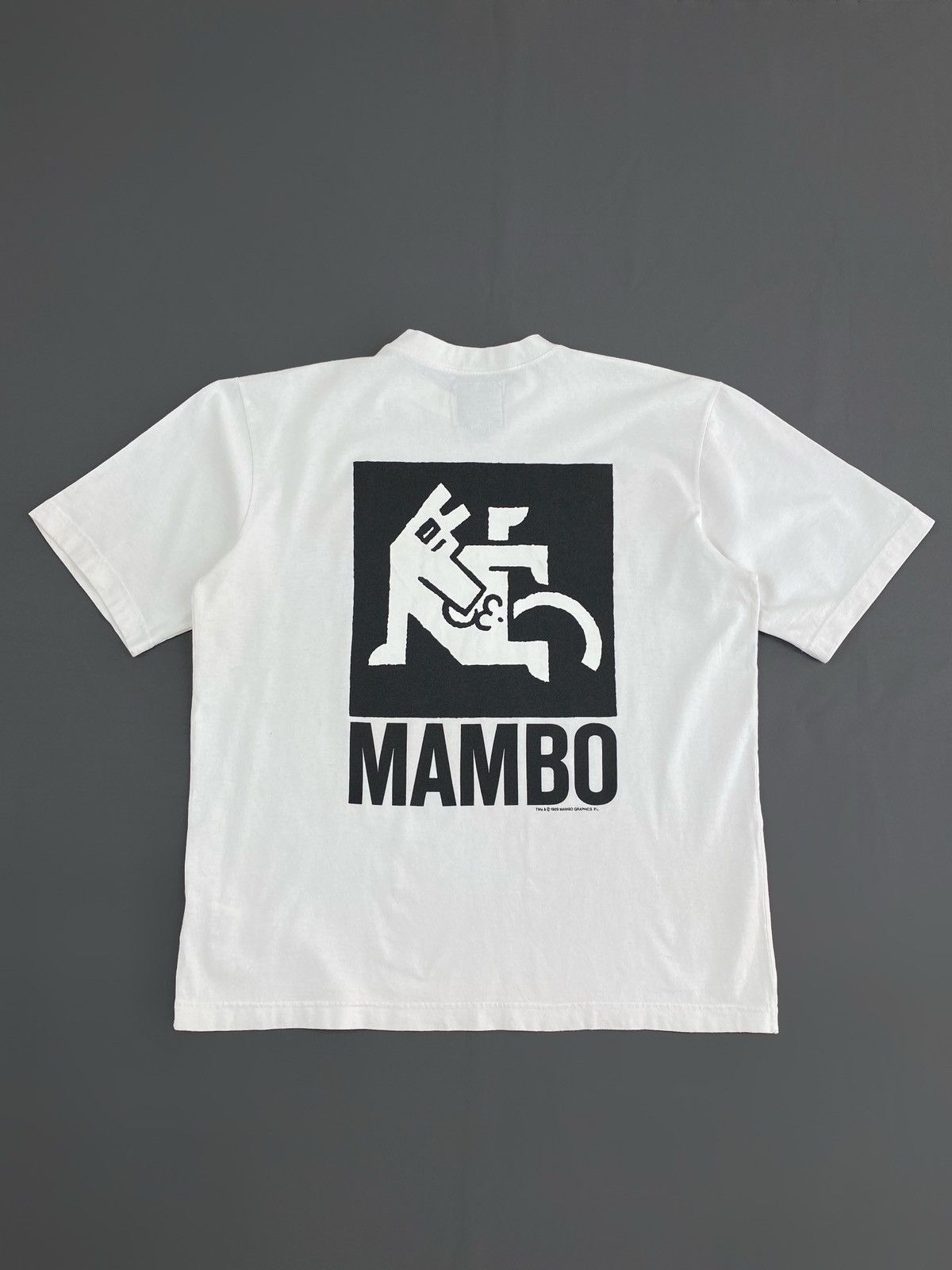 Vintage 1989 Vintage Mambo Dog Graphic T-Shirt | Grailed