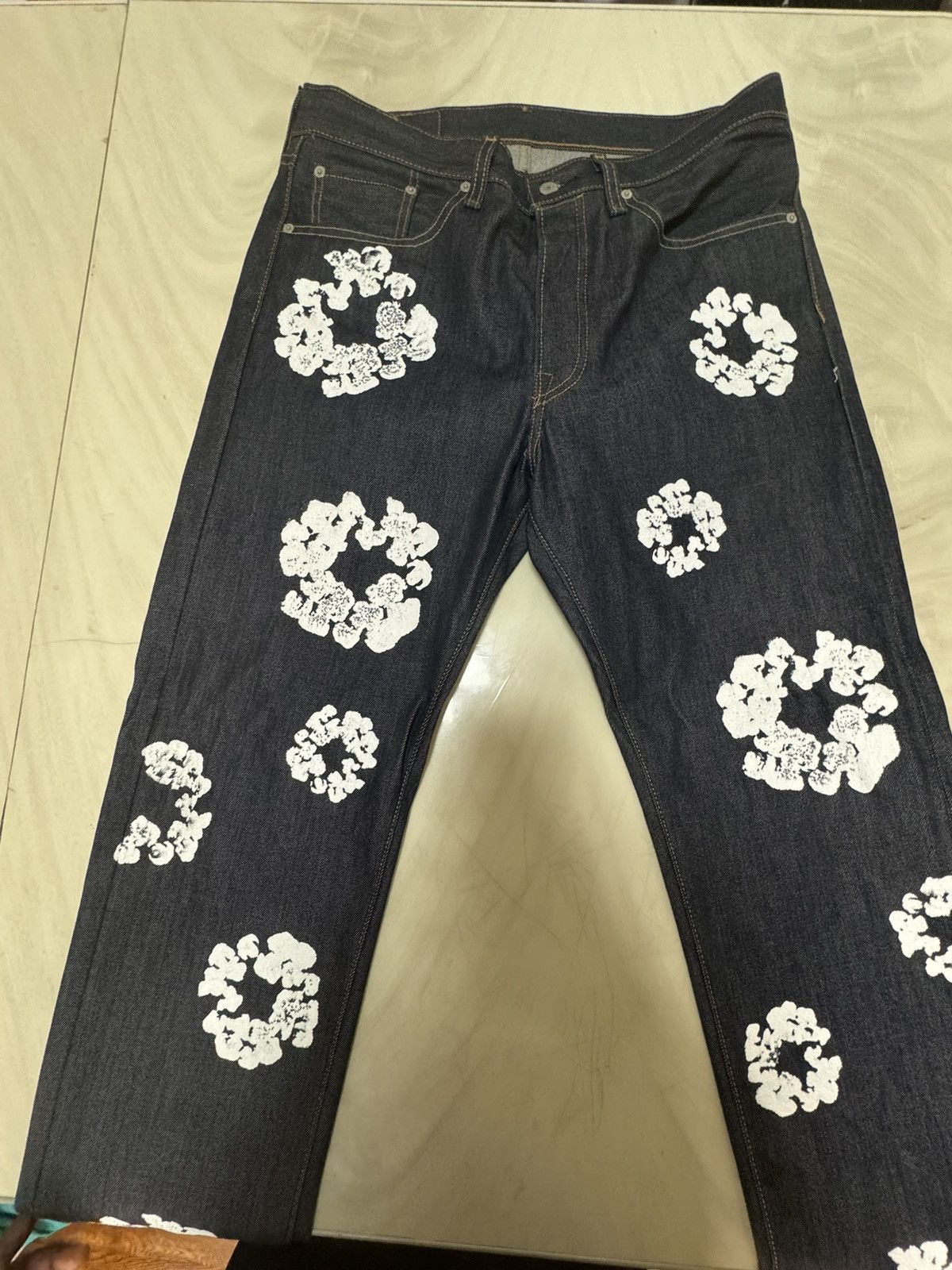 DENIM TEARS Denim Tears Selvedge Jeans | Grailed