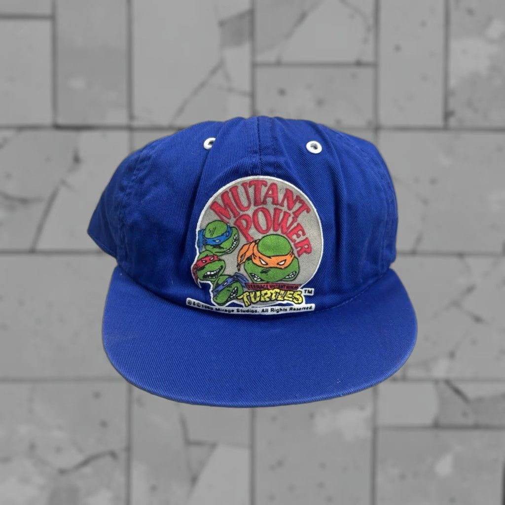Vintage VINTAGE Mirage Teenage Mutant Ninja Turtles Blue Baseball Cap ...