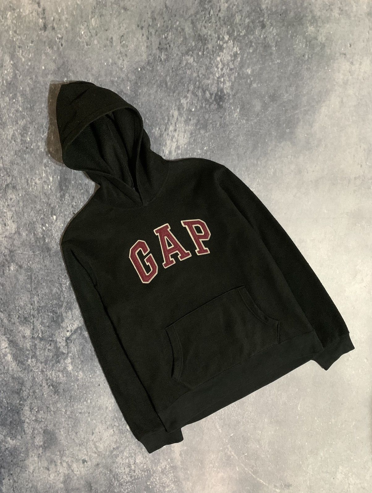 Gap × Streetwear × Vintage Vintage Gap Big Logo Fleece Hoodie Logo Y2K | Grailed