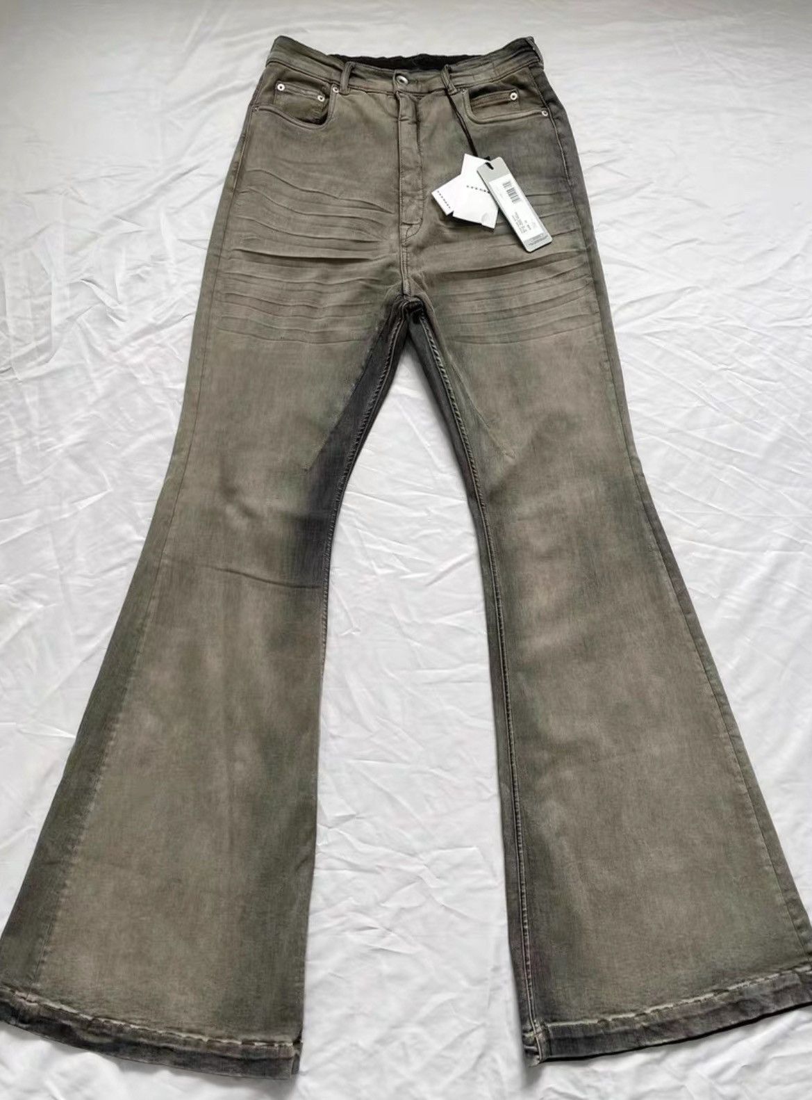 Rick Owens Rick Owens flared pants 23fw new Bolans Bootcut ro men's des | Grailed