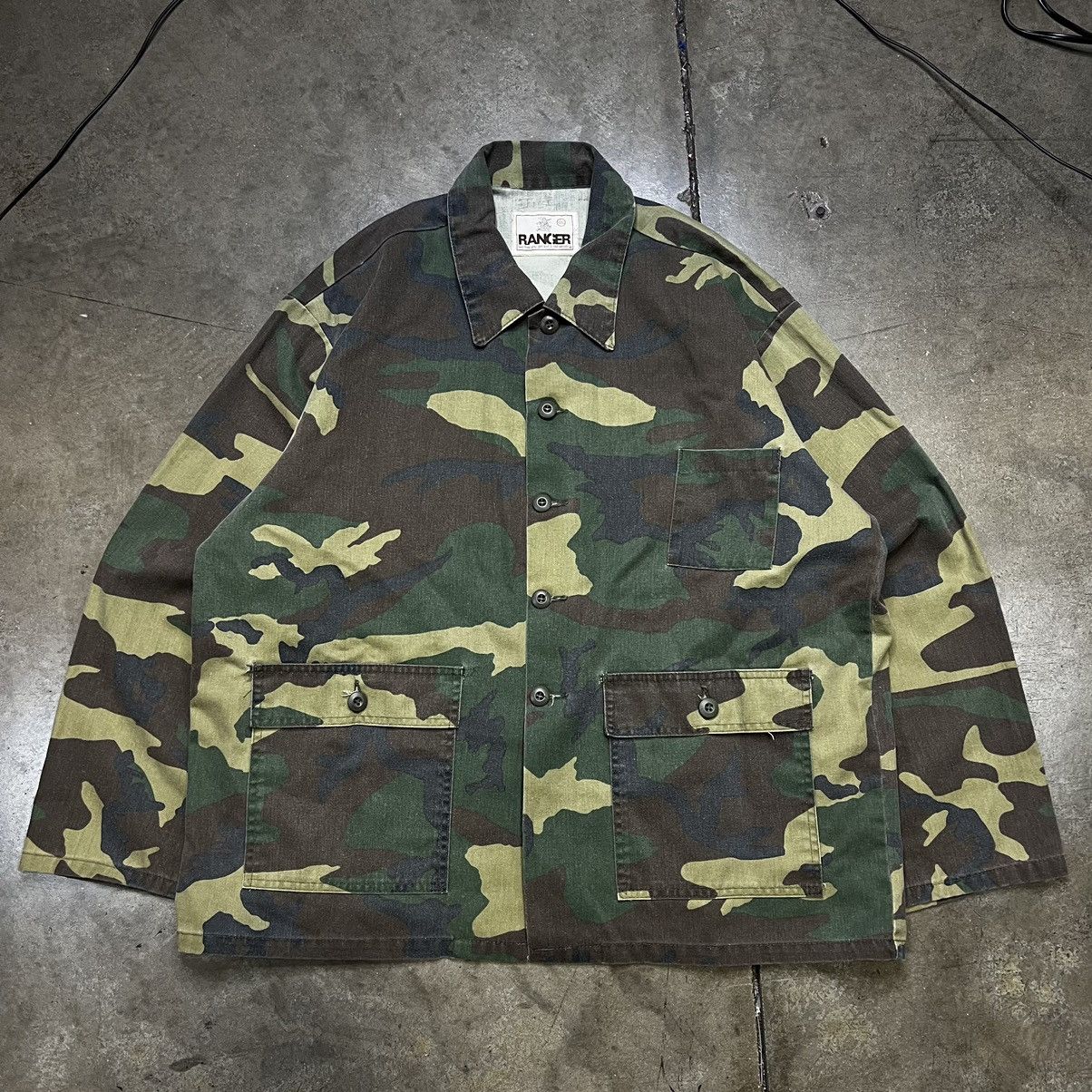 Camo × Vintage Vintage 80s Ranger Camouflage Lightweight Hunting Jacket ...