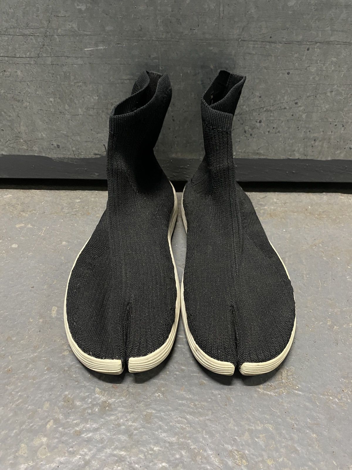 Designer ILYSM BLACK SOCK TABI SNEAKER BOOTS | Grailed