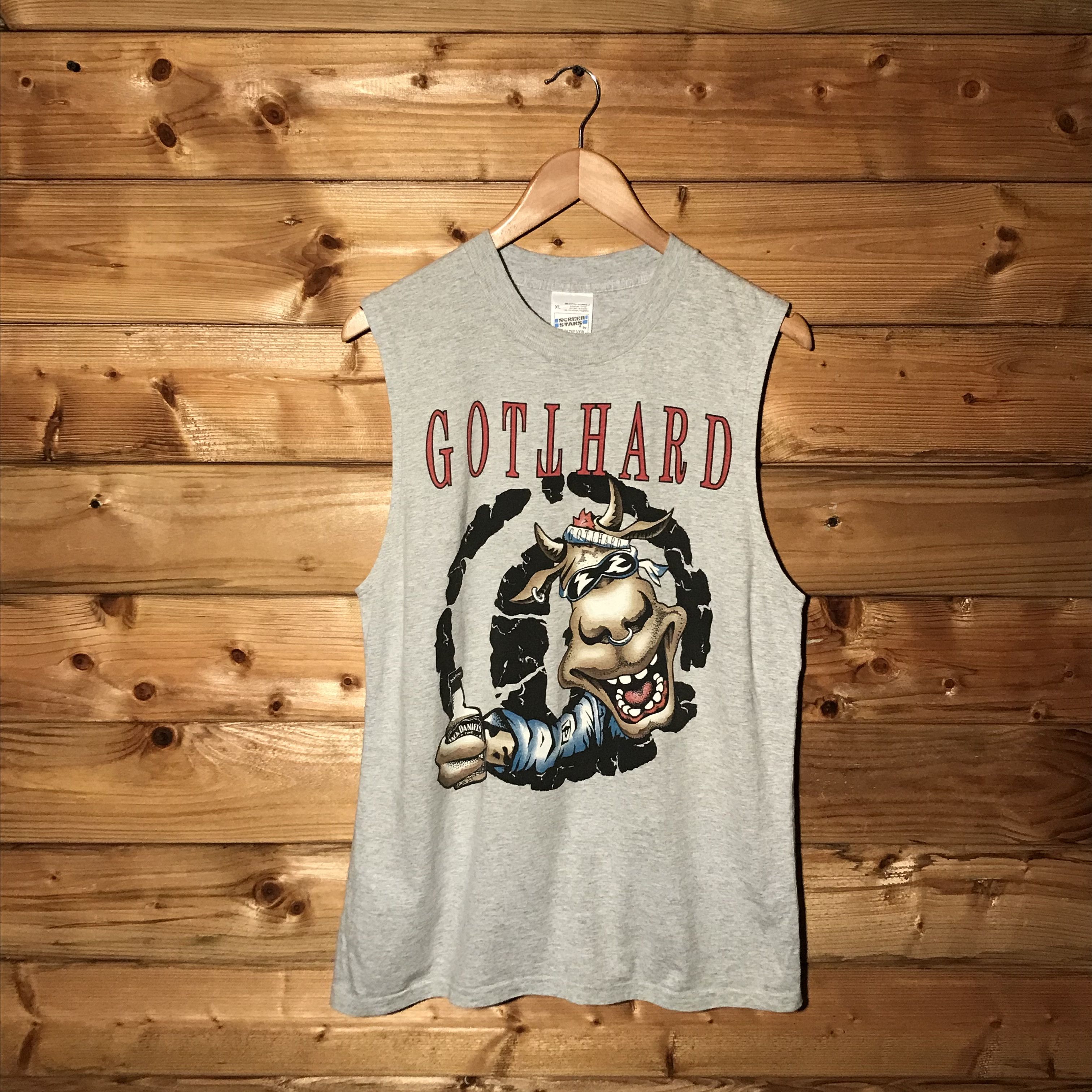 Band Tees × Screen Stars × Vintage 1998 Gotthard France Tour tank top ...