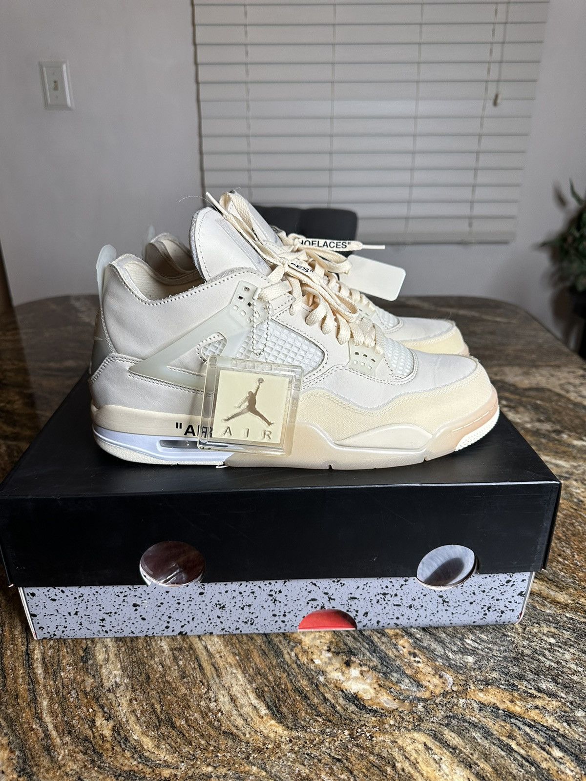 Jordan Brand Air Jordan 4 Retro Off-White Sail (W) | Grailed