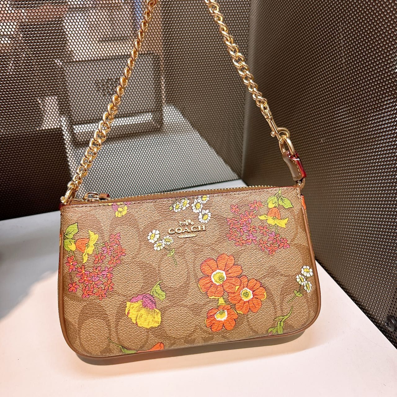Coach Nolita 19 In Signature Canvas With Floral Print CR828 | Grailed