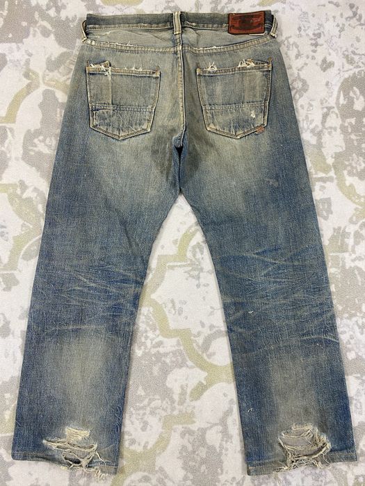 Vintage Vintage Selvedge Prps Distressed Blue Jeans 32x26.5- JN3923 | Grailed