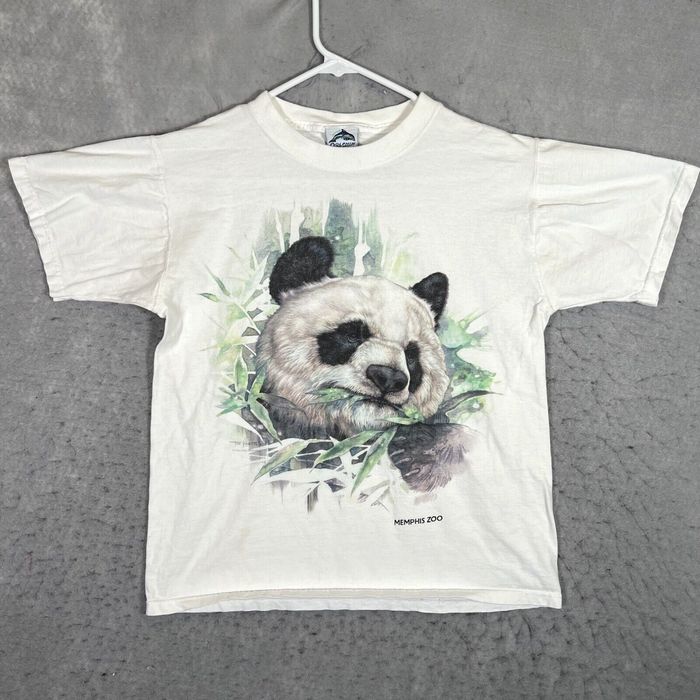Vintage A1 Vintage 90s Memphis Zoo Panda Bear T Shirt Adult Medium ...