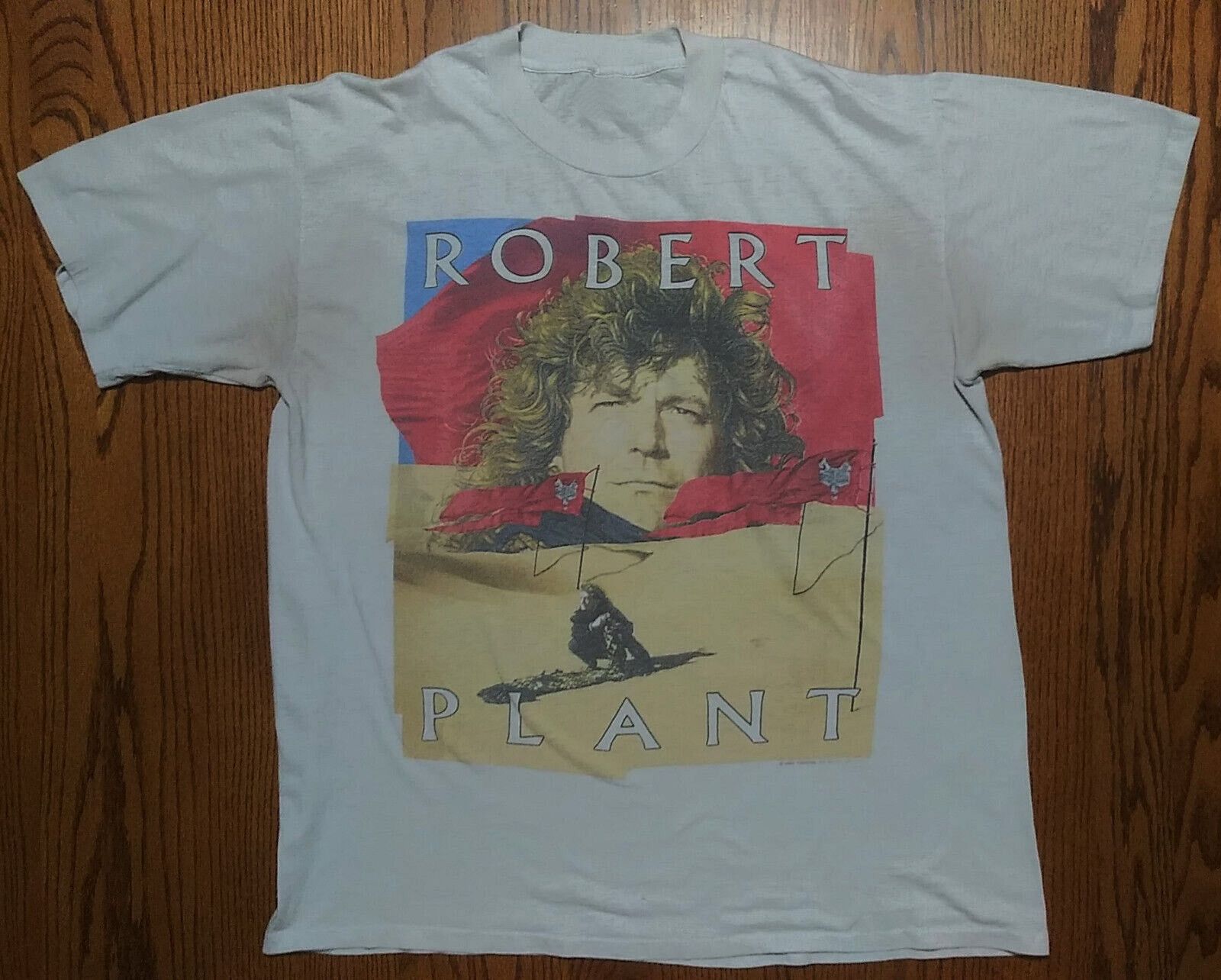 Vintage Robert Plant Non Stop Go Tour 1988 T Shirt | Grailed