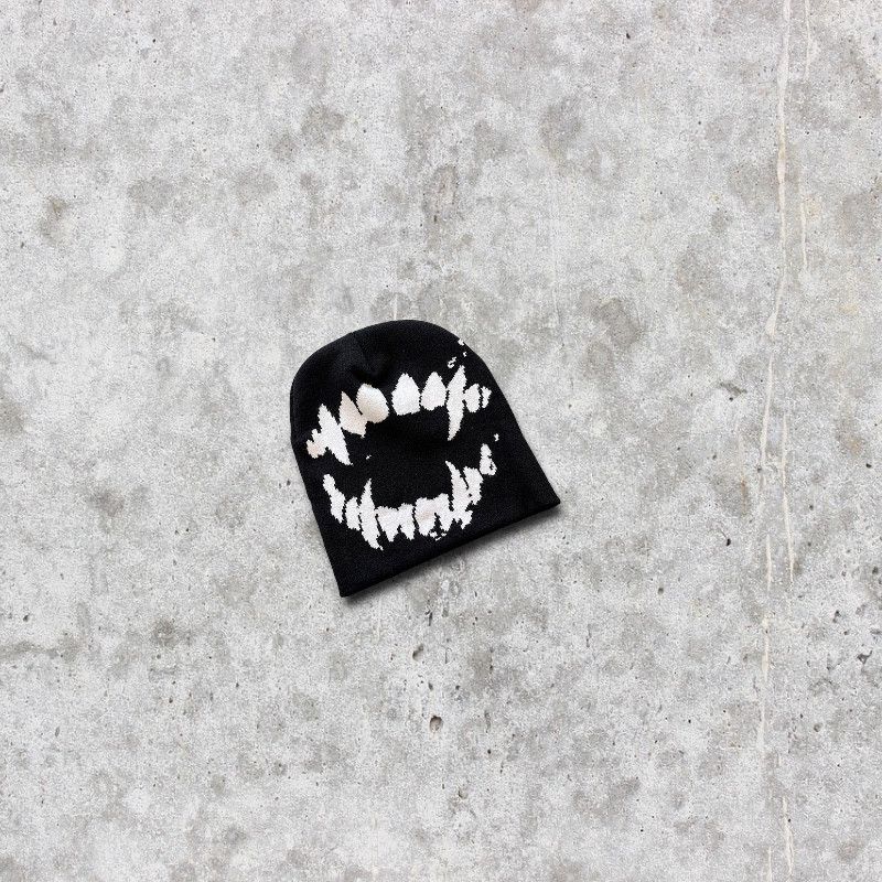 Japanese Brand × Streetwear × Vintage 🔥🕷☠️ Japanese style Beanie hat ...