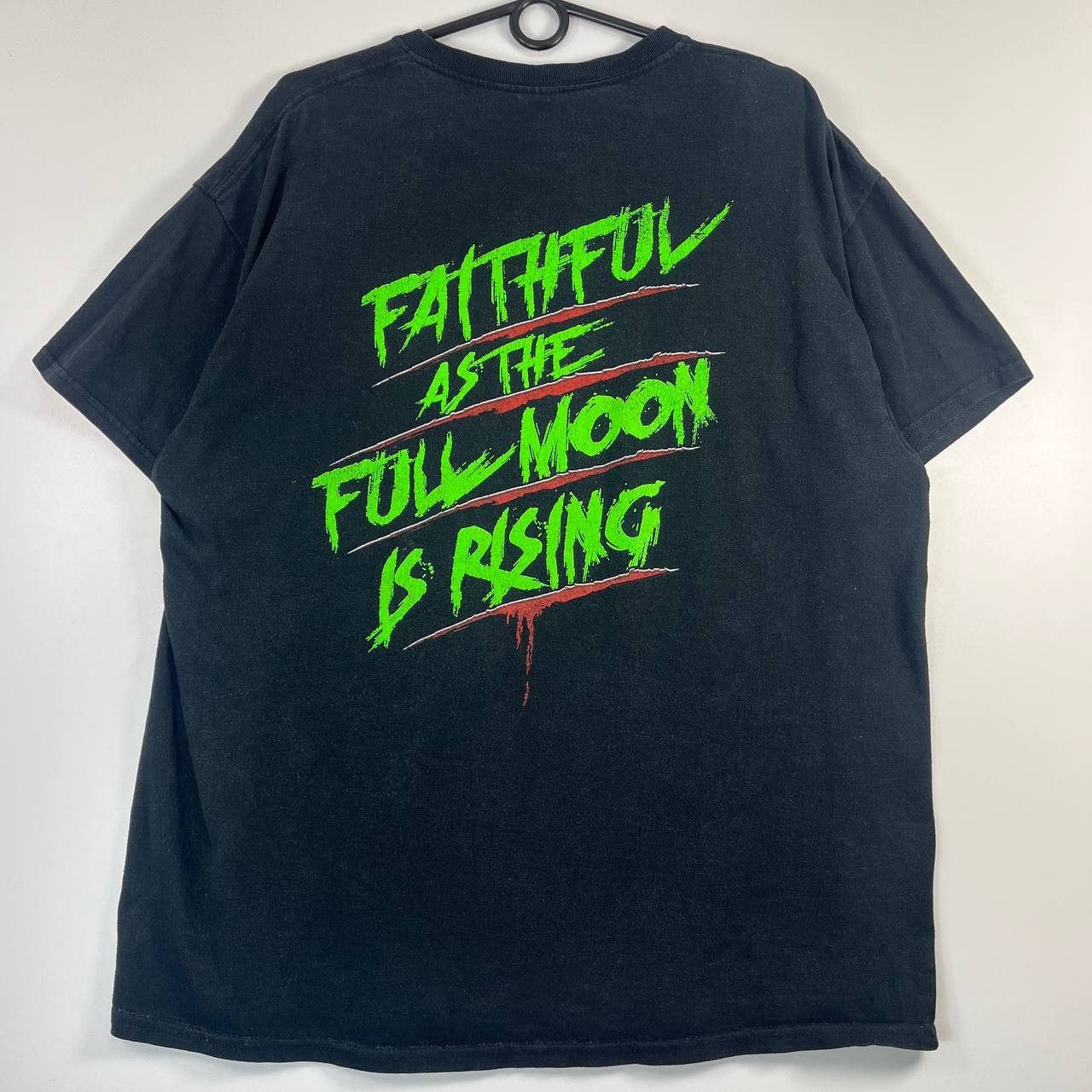 Gildan Metallica Wolf Graphic Band T Shirt Black Gildan Heavy Sz XL ...