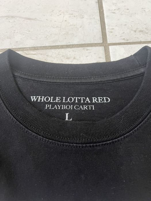AWGE Playboi Carti REVERSE CROSS Whole Lotta Red longsleeve | Grailed