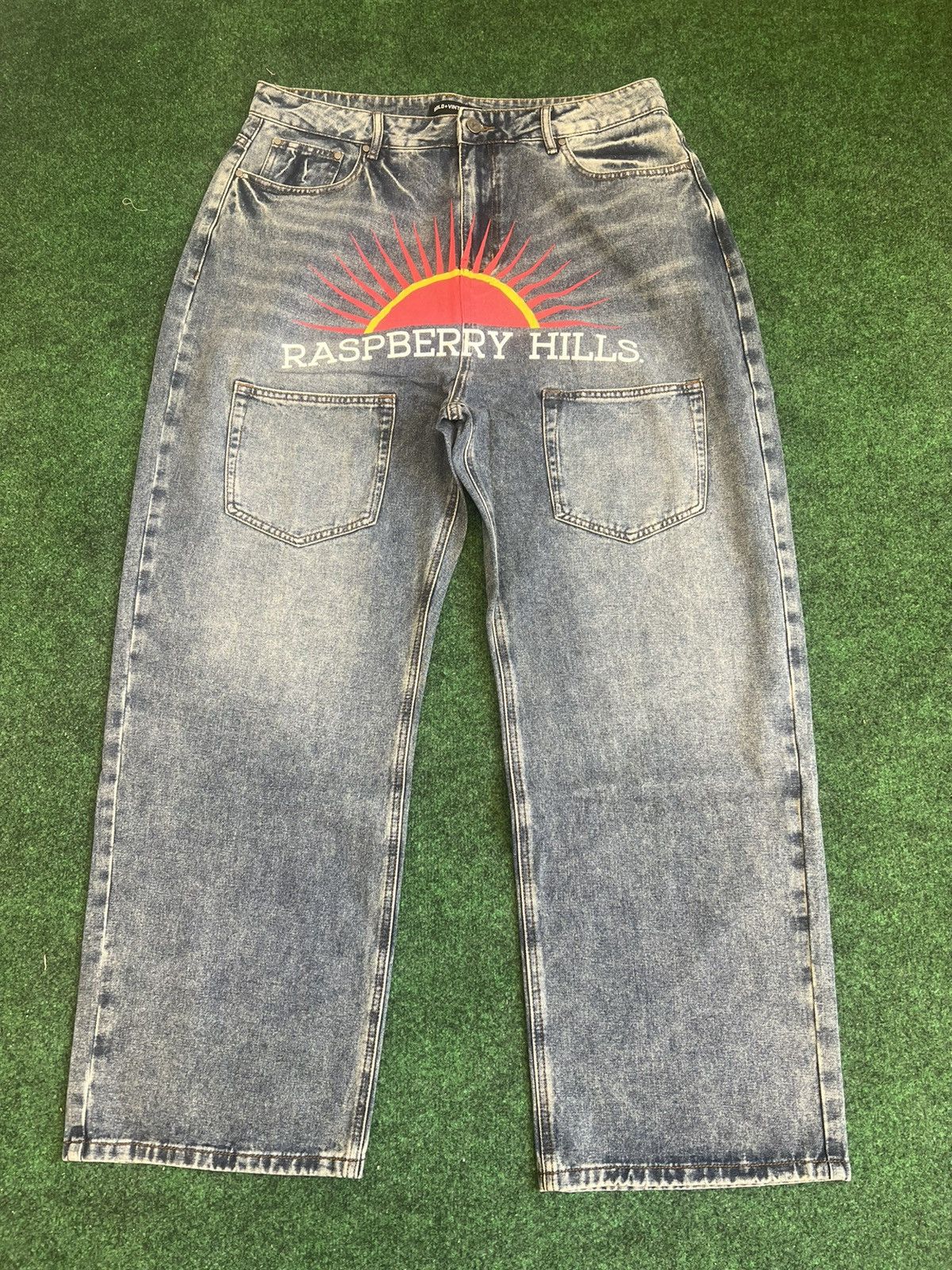 Japanese Brand × Vintage GV Gallery Raspberry Hills Jeans Blue Size 36 ...