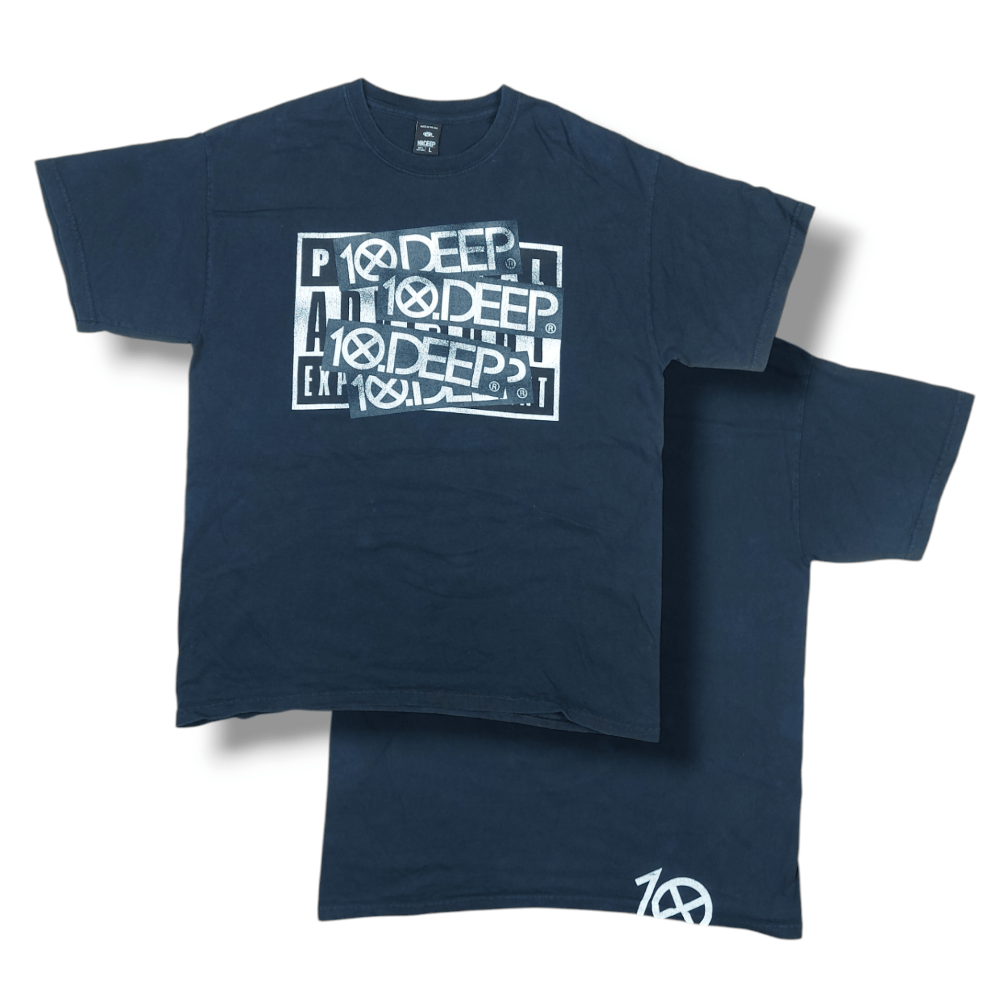 10 Deep × Rap Tees 10 Deep Parental Advisory Explicit Content TEE | Grailed