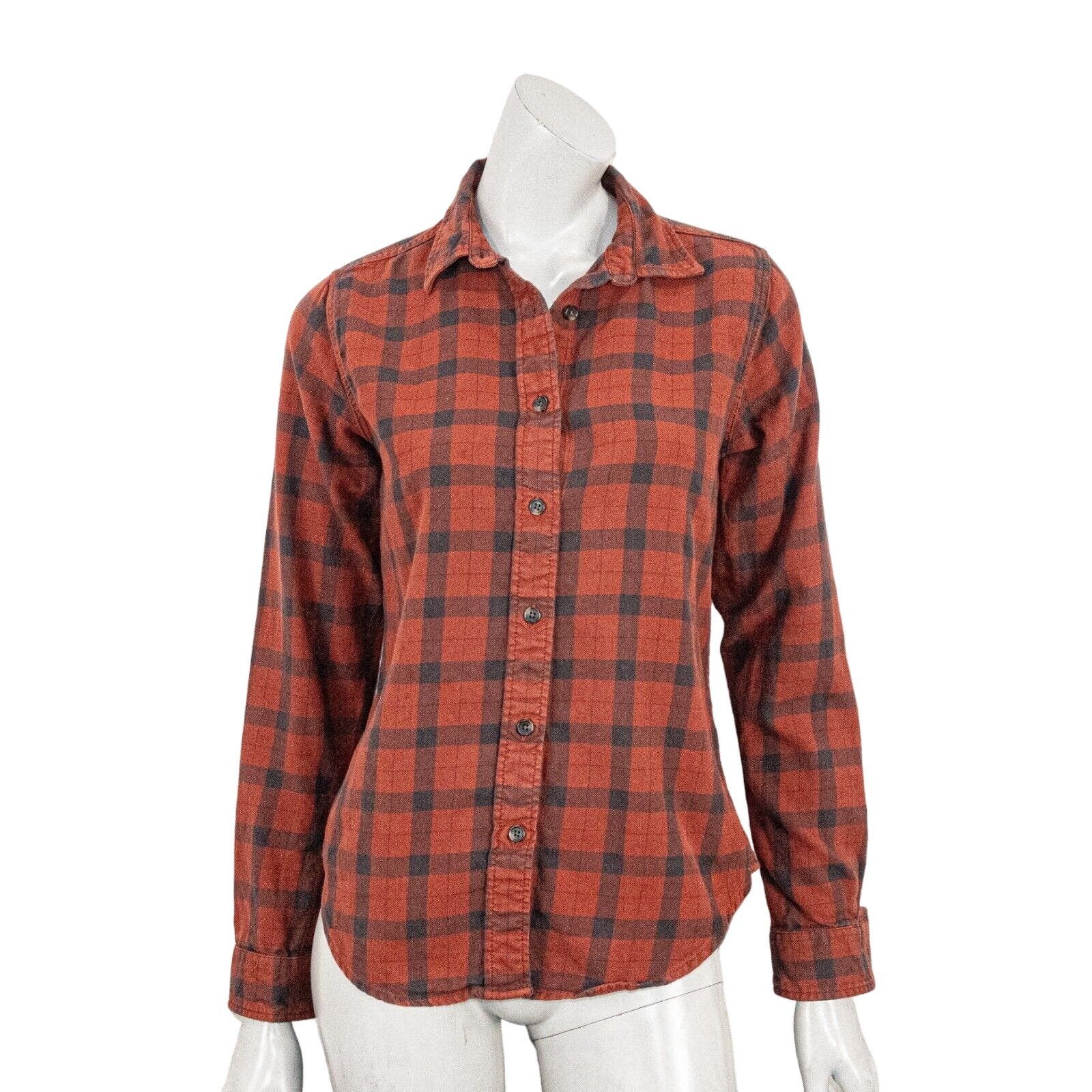 Filson CC Filson Co Button up alaskan Shirt in Brick Red Plaid | Grailed