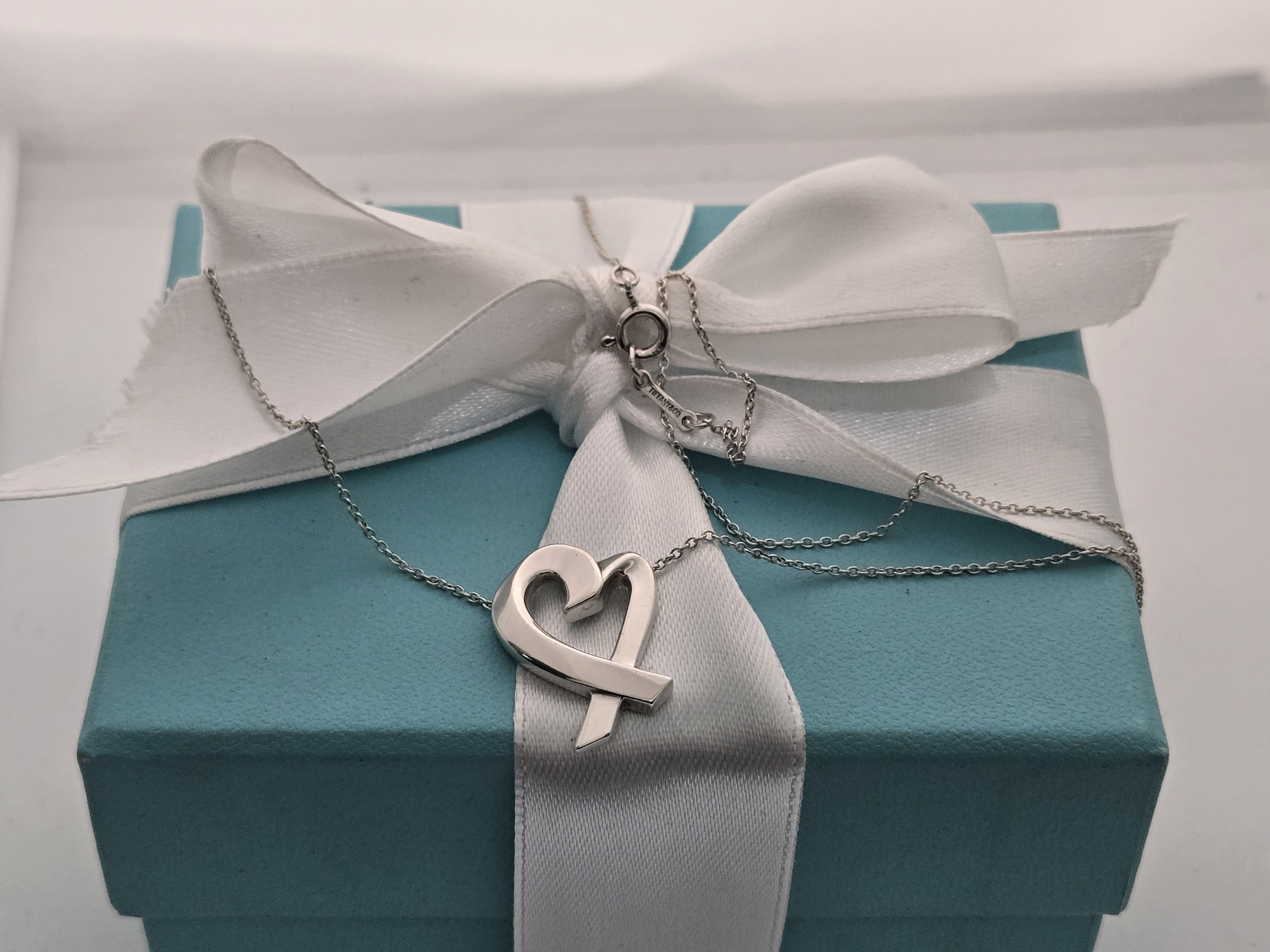 Tiffany & Co. Tiffany & Co. Palmoa Picasso Loving Heart 20" Necklace ...