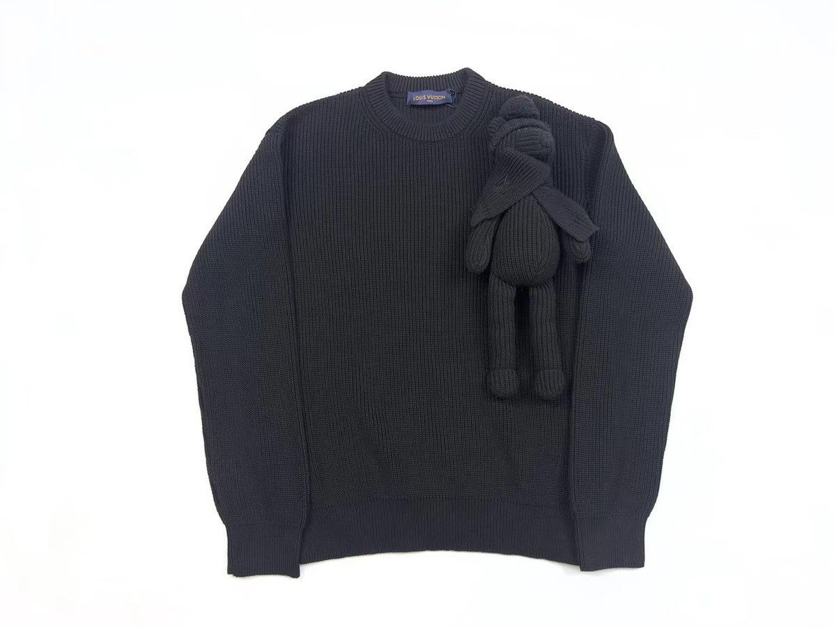 Louis Vuitton × Virgil Abloh Louis Vuitton Teddy Puppet Sweater | Grailed