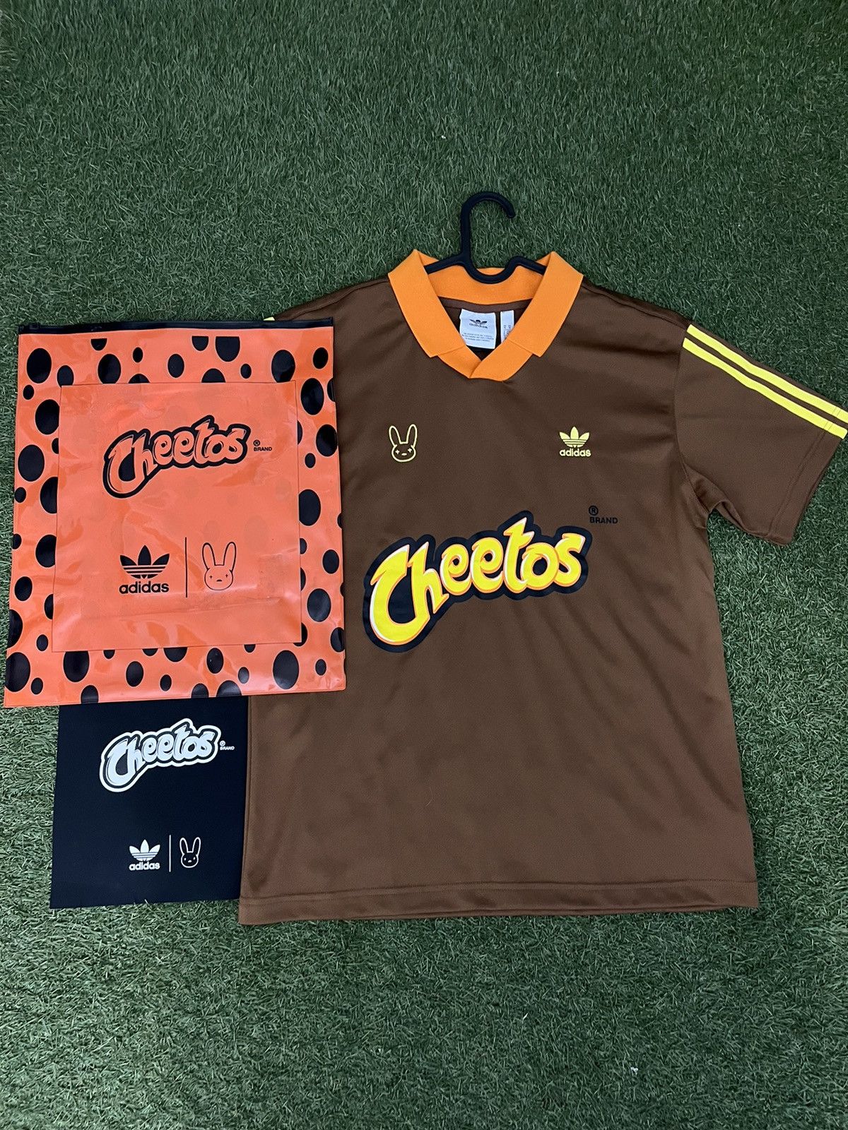 Adidas Adidas x bad bunny x cheetos Rare Jersey | Grailed