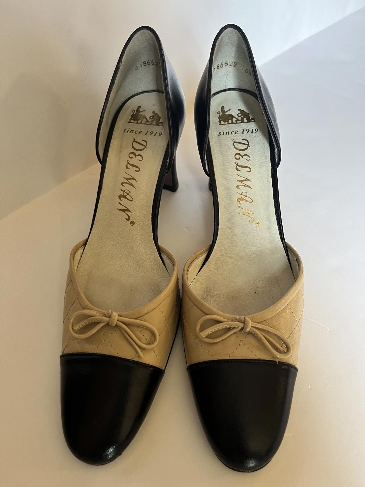 Popular Demand Delman Classic Two-Tone Elegant Pump | Grailed