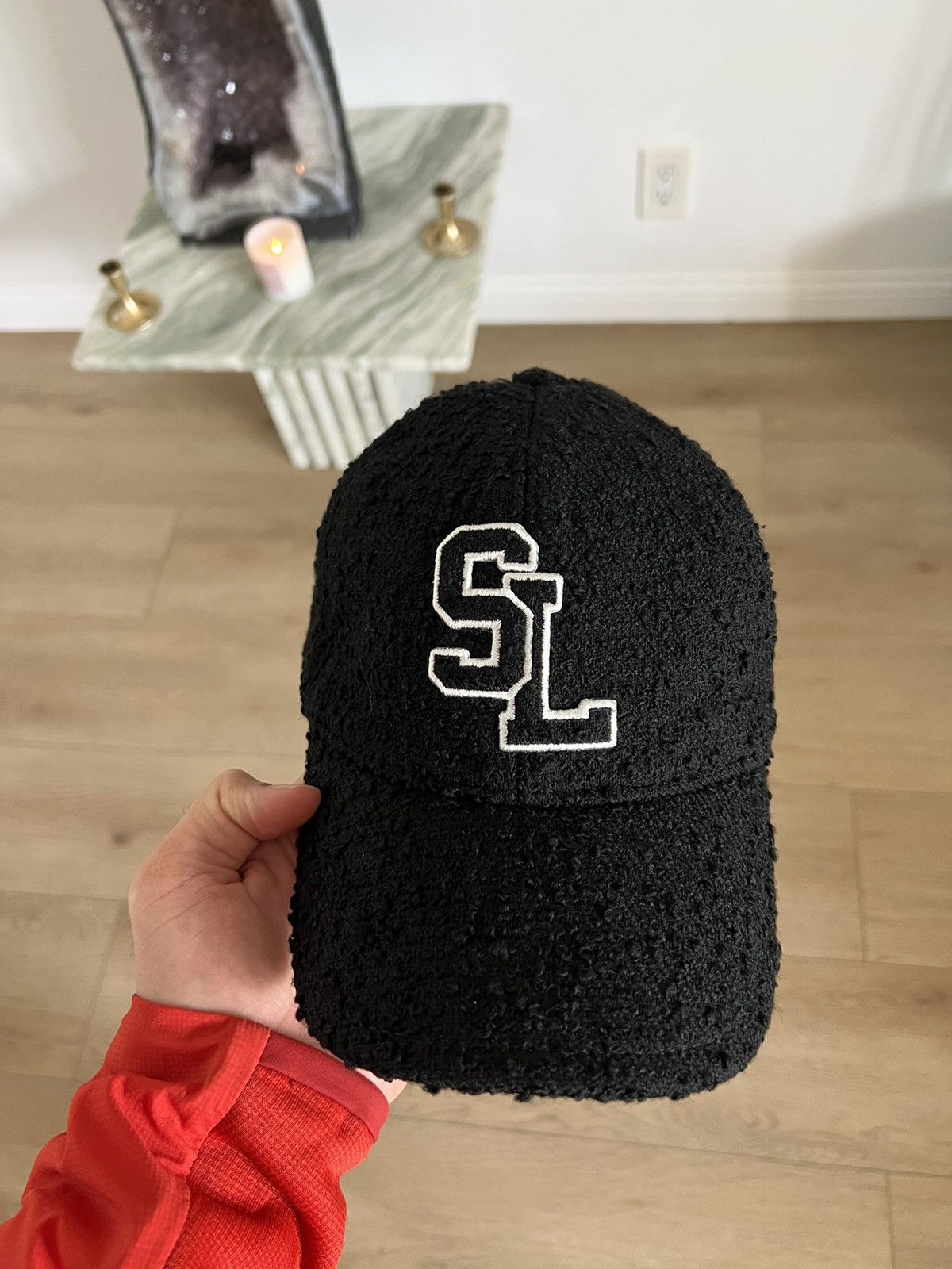 Saint Laurent Paris Boucle SL Logo Hat | Grailed