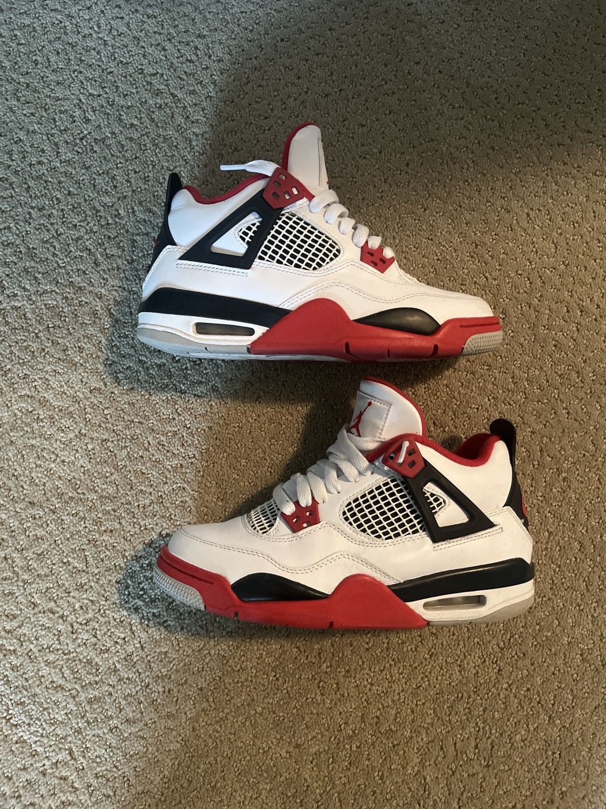 Jordan Brand Air Jordan 4 Retro Fire Reds (GS) | Grailed