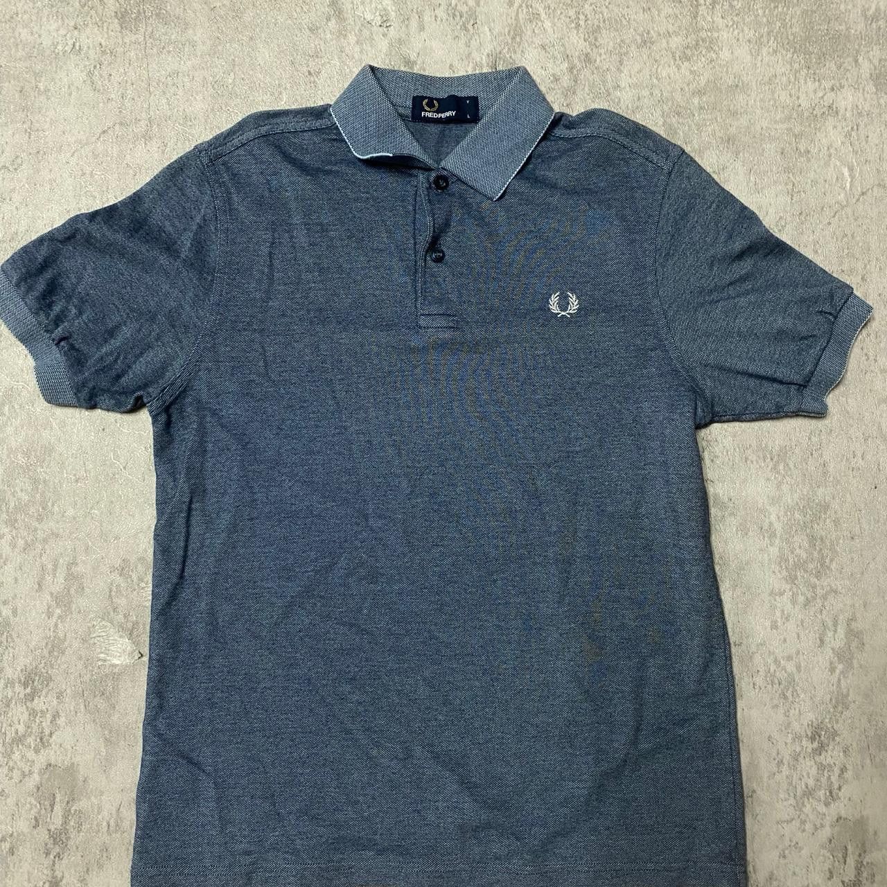 Fred Perry Fred Perry blue polo shirt | Grailed