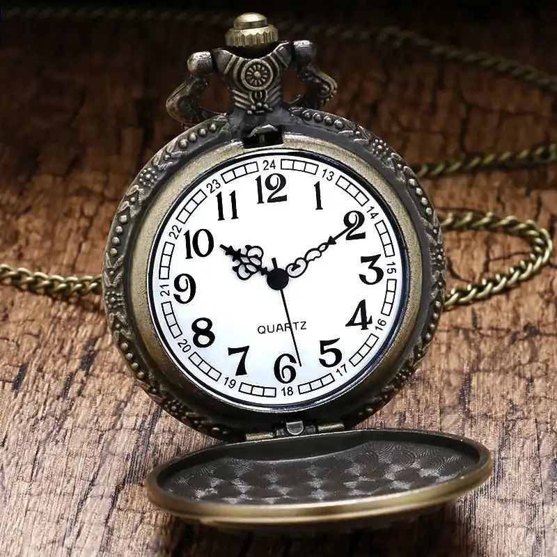 Vintage Classic Car Design Quartz Pocket Watch | Grailed