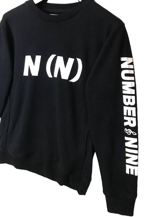 Number (N)ine Number nine spellout sweatshirt nice design | Grailed