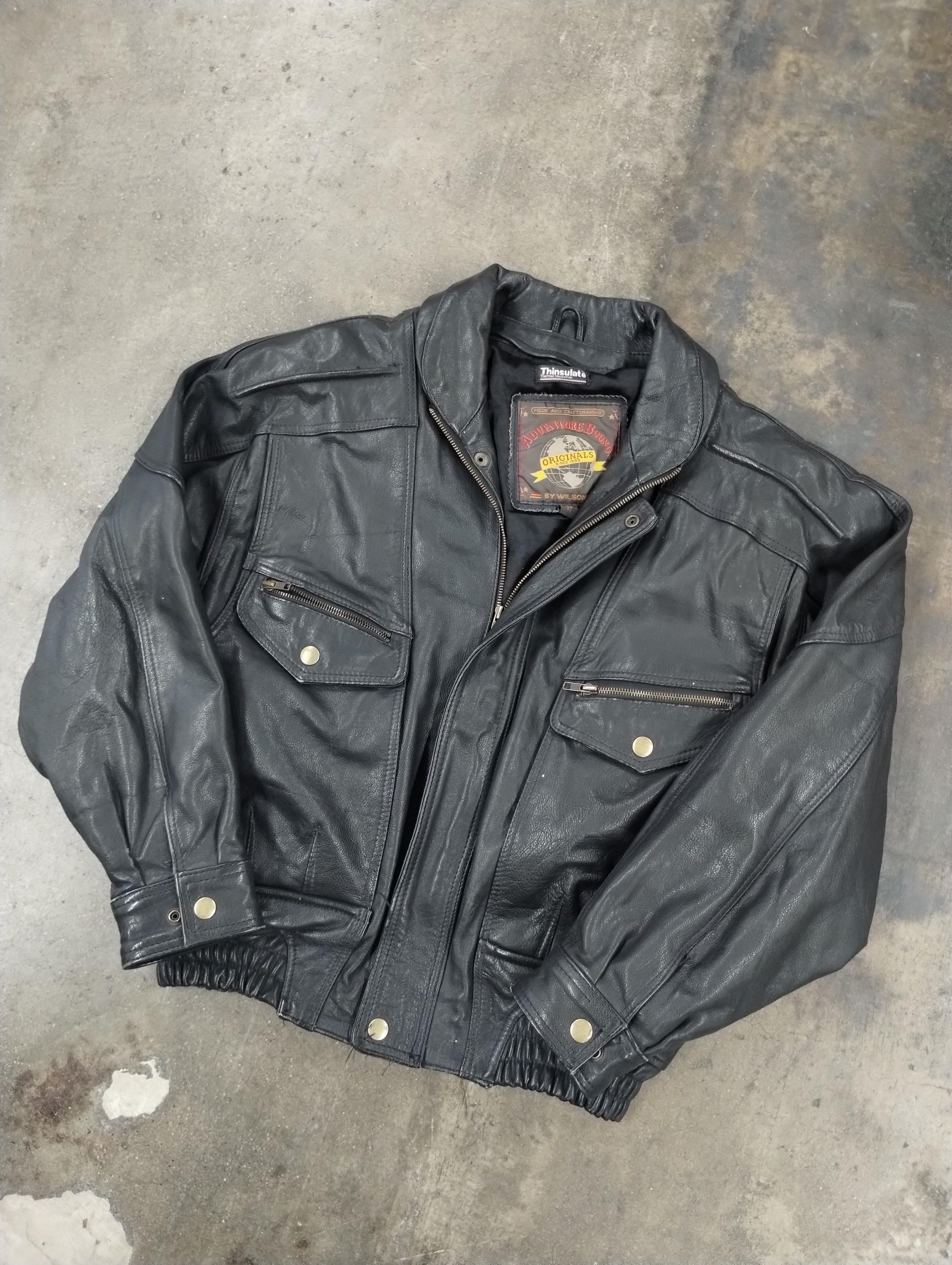 Vintage × Wilsons Leather Vintage Wilsons Adventure Bound Leather ...