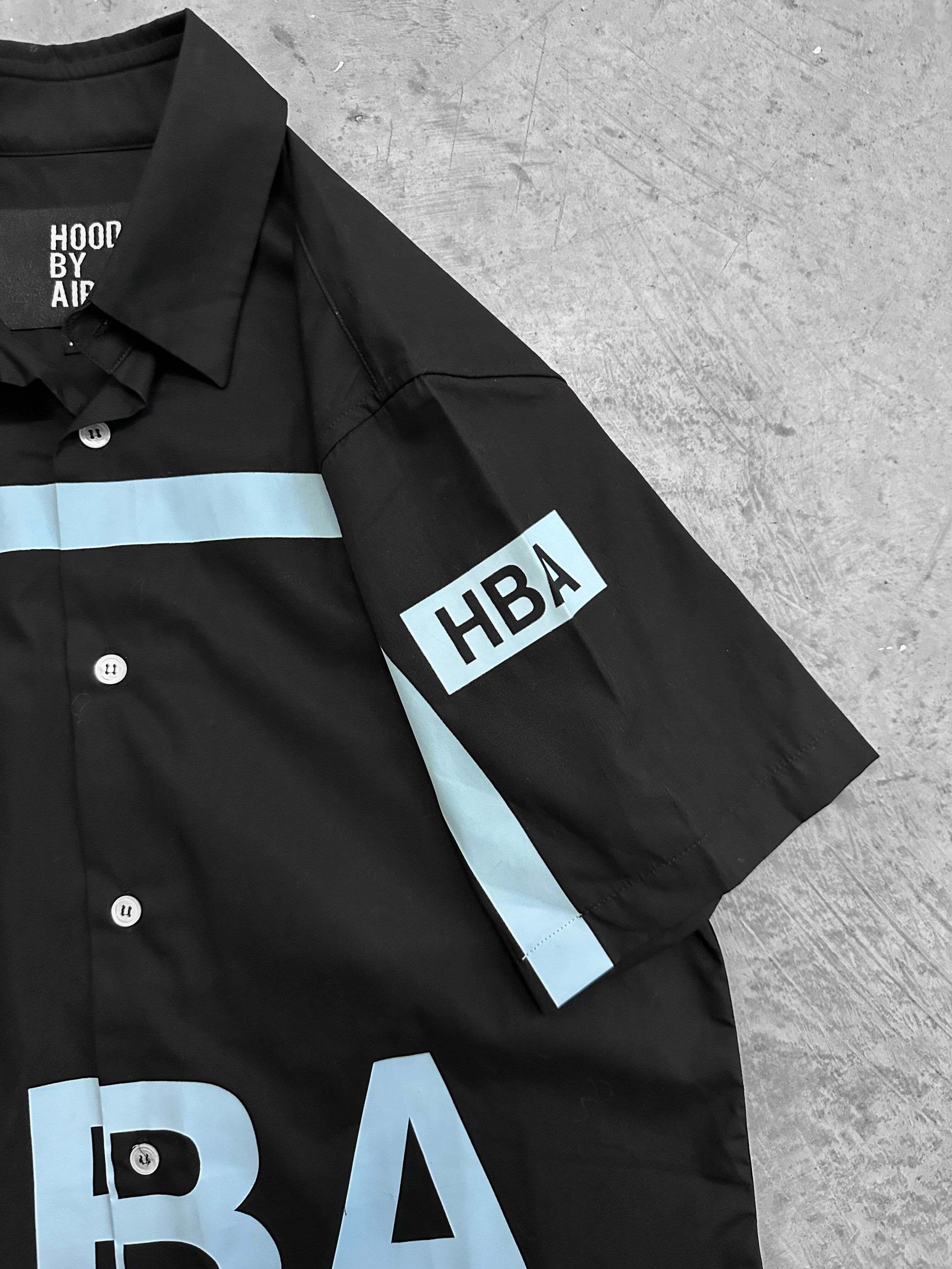 Hood By Air Hood By Air HBA Button Up Short Sleeve Shirt | Grailed